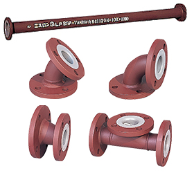 ASAHI SANGYO KAISHA, LTD. : ESLON LP with Flange (PVC Lining Steel Pipe ...